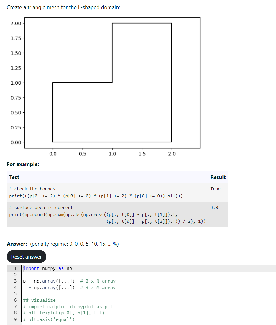 Use phyton to write the code and run all of tests | Chegg.com Use phyton to write the code and run all of tests | Chegg.com