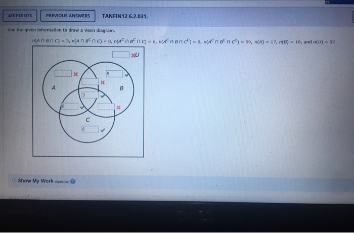 Solved 4/8 POINTS | PREVIOUS ANSWERS TANFIN12 6.2.031. Use | Chegg.com