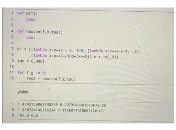 Solved in python please with the given info could you use | Chegg.com