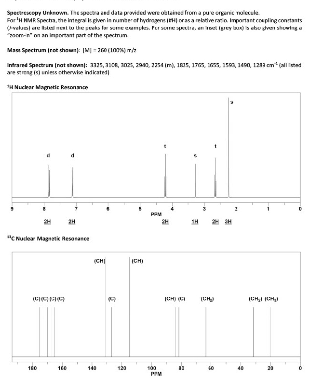 Please determine and DRAW the 2 ﻿chemical structures | Chegg.com