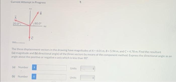 Solved Current Attempt in Progress + À 20.09 60.0 + 10 The | Chegg.com