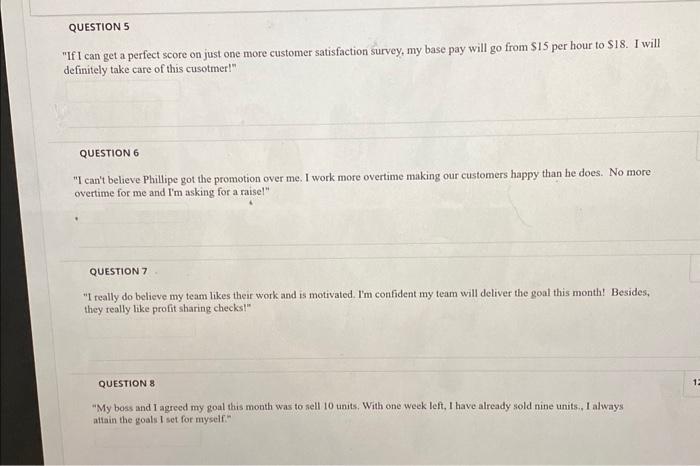 Solved "If I can get a perfect score on just one more | Chegg.com