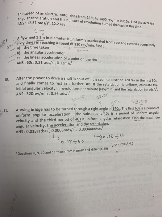 Solved з 1- Tutorial Questions Angular Kinematics Describe | Chegg.com