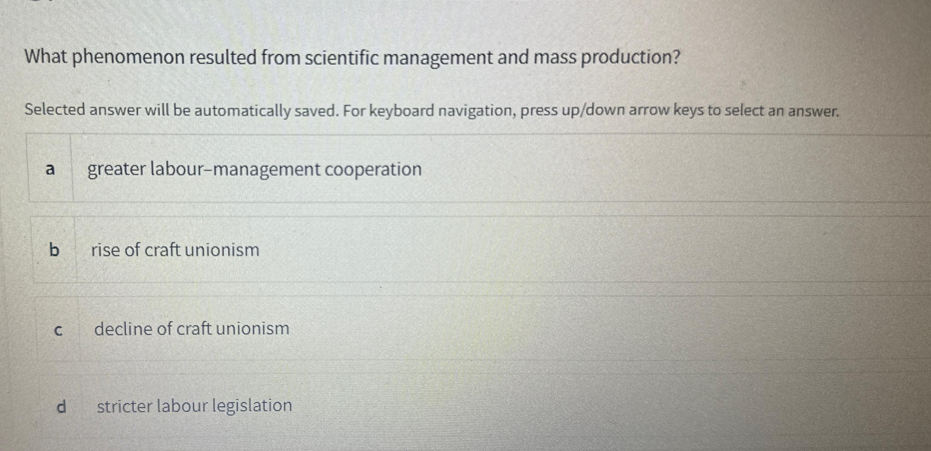 Solved What phenomenon resulted from scientific management | Chegg.com