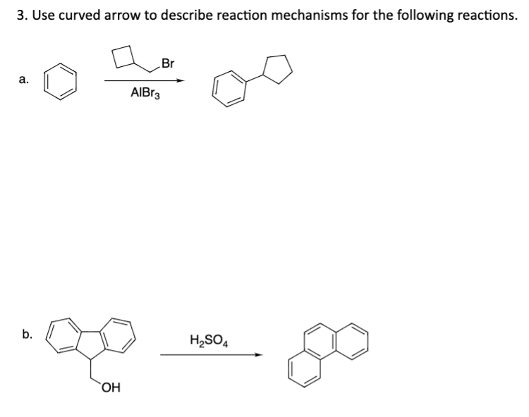Solved Use curved arrow to describe reaction mechanisms for | Chegg.com