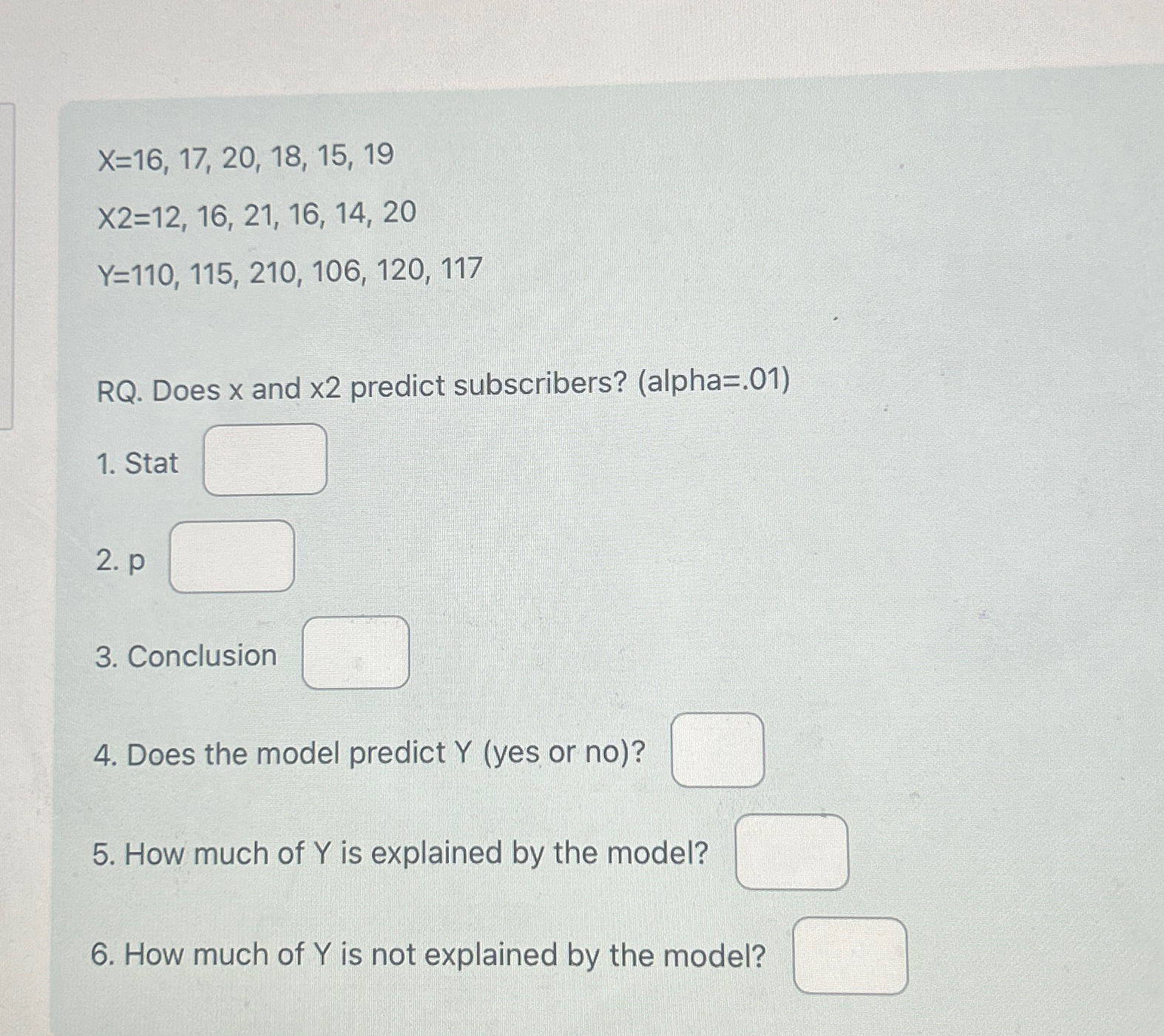 Solved Multiple regression | Chegg.com