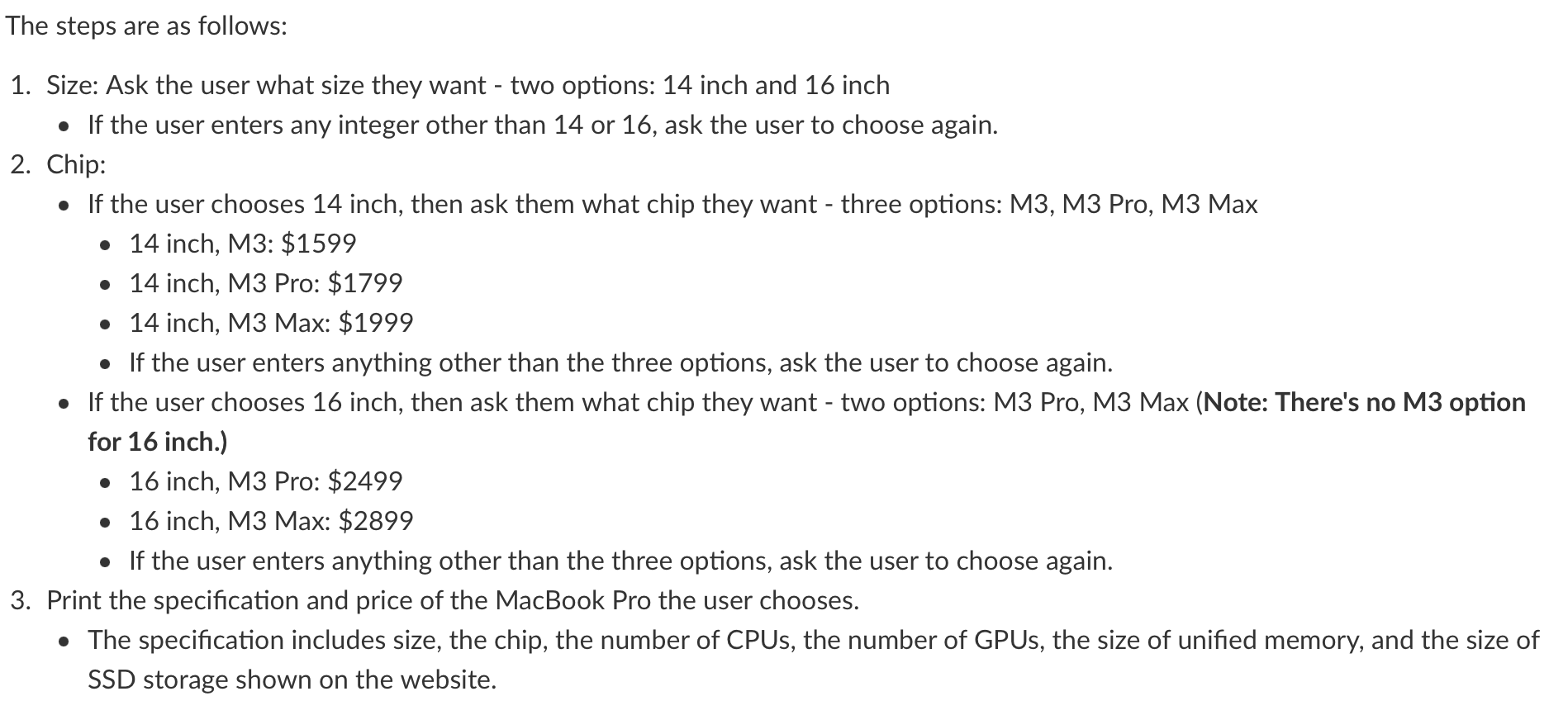 Solved Write a python code that does the following: | Chegg.com