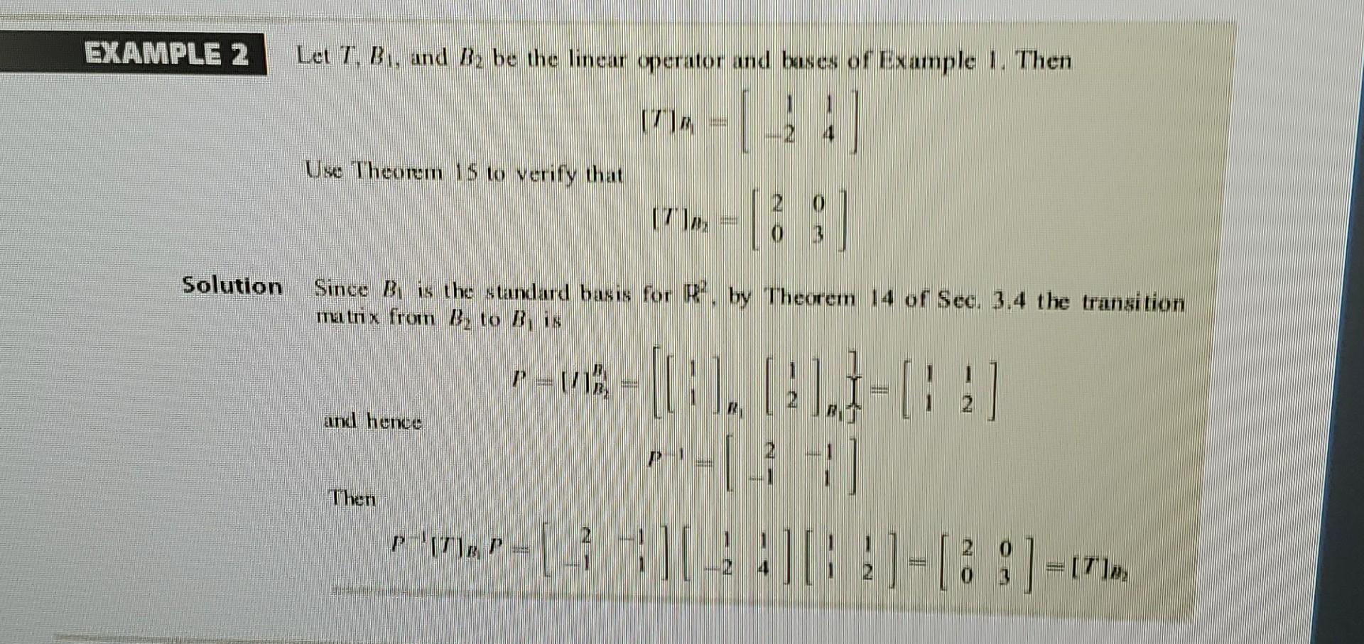 Solved 9. Find the matrix representation of the linear | Chegg.com