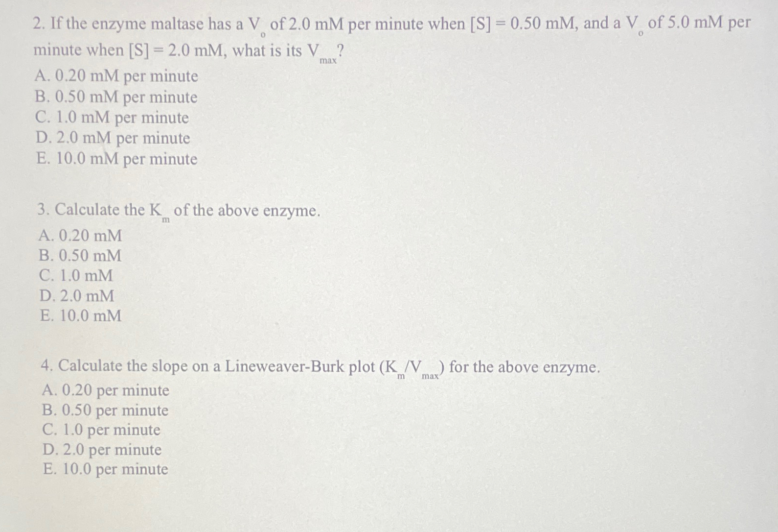 Solved Need help with questions 2,3, ﻿and 4 | Chegg.com