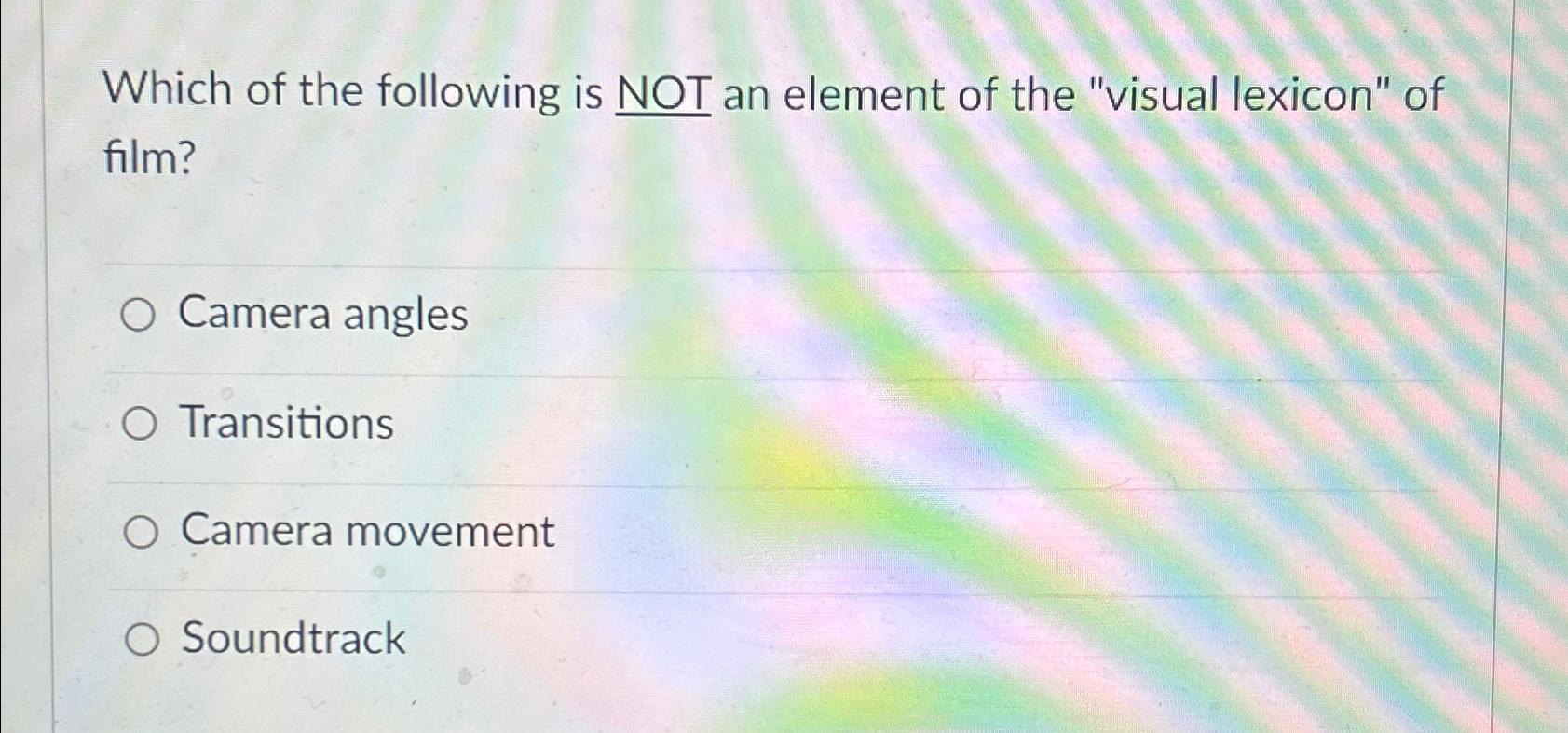 Solved Which of the following is NOT an element of the | Chegg.com