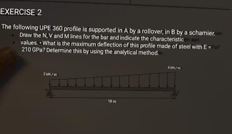 Solved EXERCISE 2 The following UPE 360 profile is supported | Chegg.com