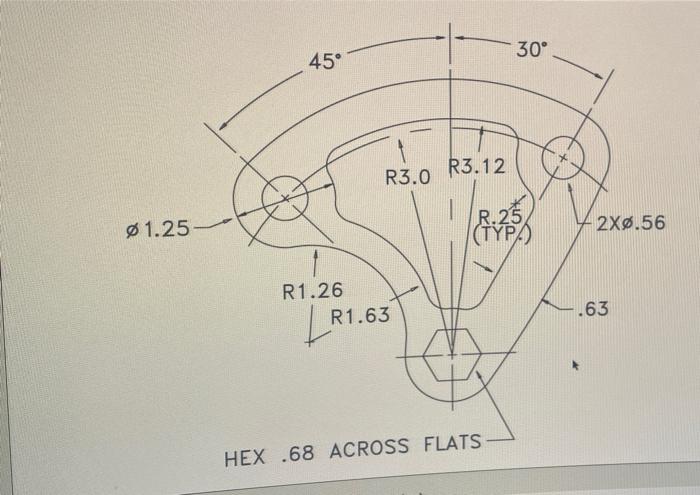 Solved i need to know how to make this on solid works | Chegg.com