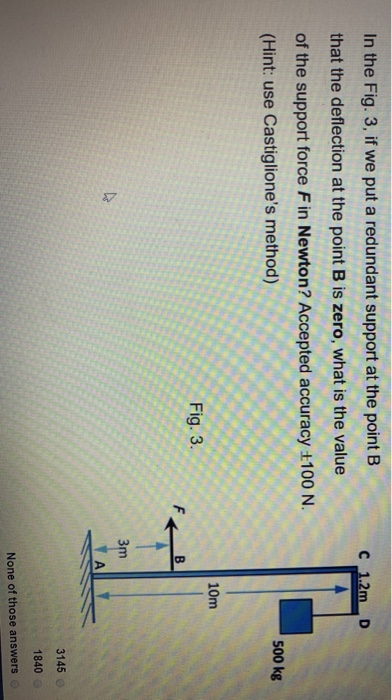 Solved A two span continuous beam having equal spans each of | Chegg.com