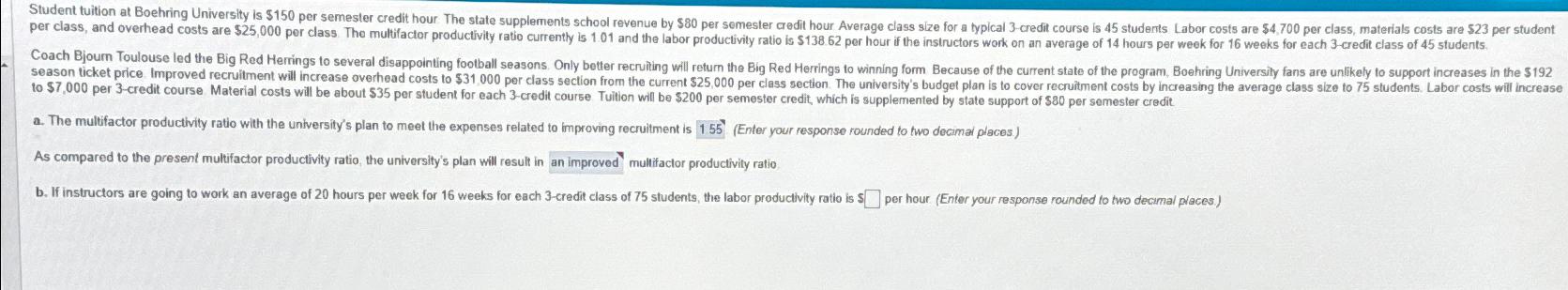 Solved to $7,000 ﻿per 3-credit course Material costs will be | Chegg.com