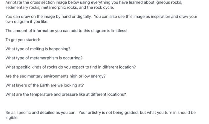 Solved Annotate the cross section image below using | Chegg.com