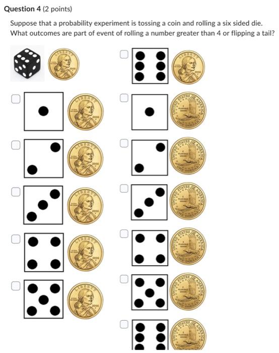 Solved Question 4 (2 points) Suppose that a probability | Chegg.com