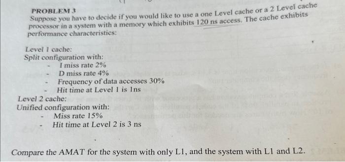 Solved PROBLEM 3 Suppose you have to decide if you would | Chegg.com