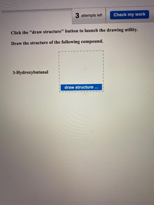 Solved 3 attempts left Check my work Click the "draw | Chegg.com