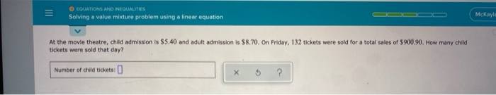 Solved III EQUATIONS AND INEQUALITIES Solving a value | Chegg.com