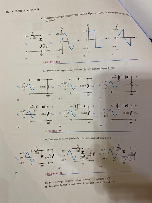 Solved Section 2-4 Half-Wave Rectifiers 6)71 60.7 9. Draw | Chegg.com