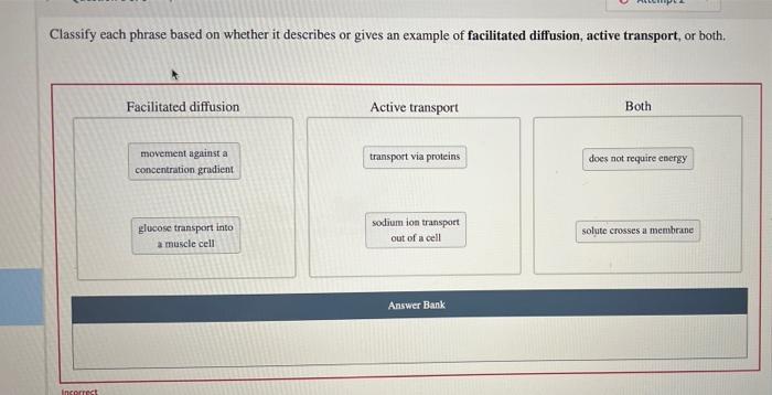 Solved Question 5 of 6 Classify each phrase based on whether | Chegg.com