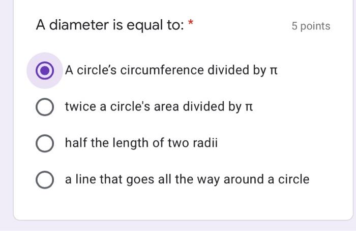 Diameter Is Equal To – Convert Diameter To Radius Calculator – PZWK