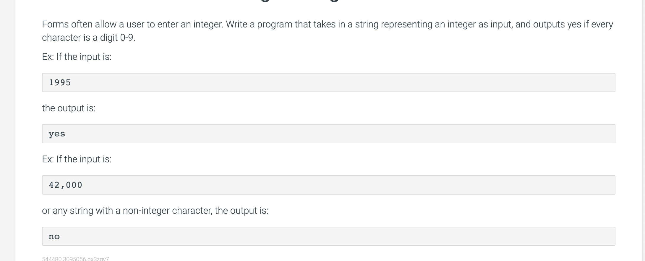 Solved Forms Often Allow A User To Enter An Integer Write A