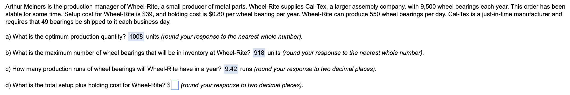 Solved Question content area Part 1 ﻿Arthur Meiners is the | Chegg.com