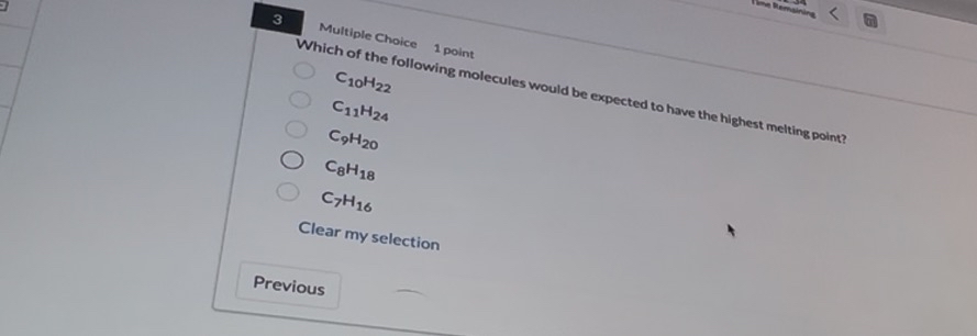 Solved 3 ﻿Multiple Choice ?1 | Chegg.com