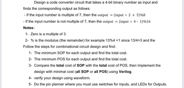 digital logic subjectplease solve each steps correct | Chegg.com