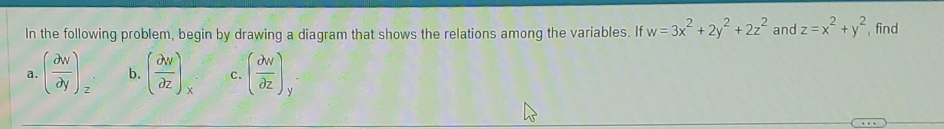 Solved In the following problem, begin by drawing a diagram | Chegg.com
