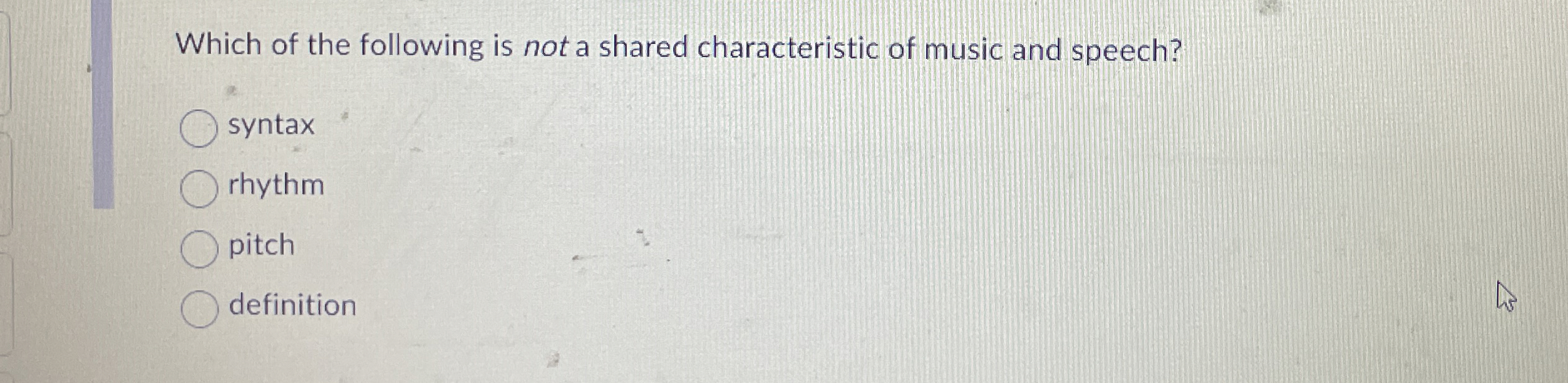 Solved Which of the following is not a shared characteristic | Chegg.com