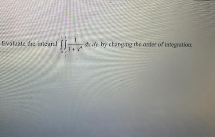 Solved Calc III question. I have 30 minutes to answer Please | Chegg.com