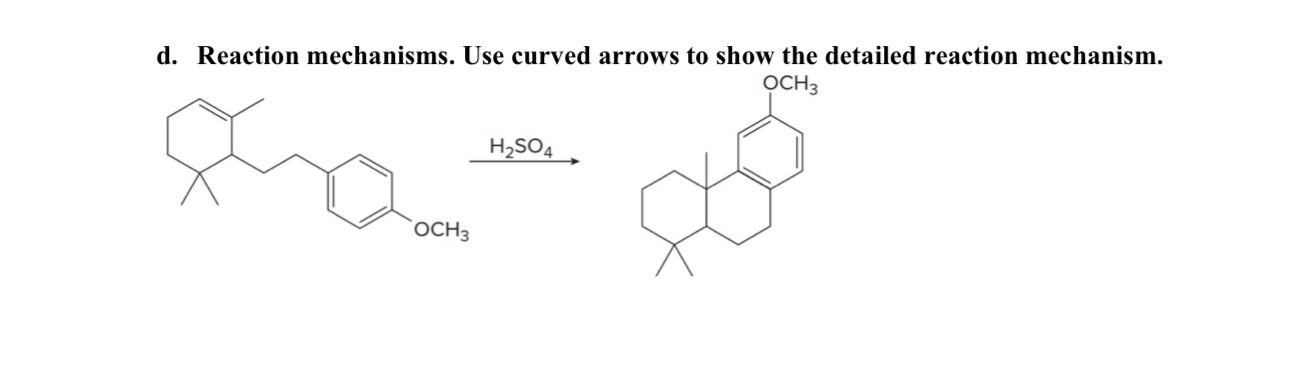 Solved Reaction mechanisms. Use curved arrows to show the | Chegg.com