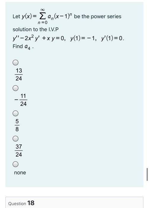 Solved Let y(x)= ,(x-1) Solved Let y(x)= ,(x-1)