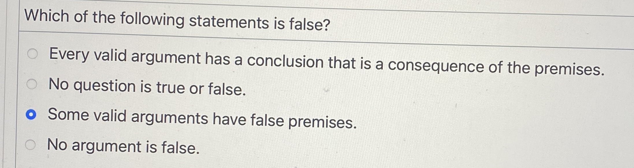 Which of the following statements is false?Every | Chegg.com