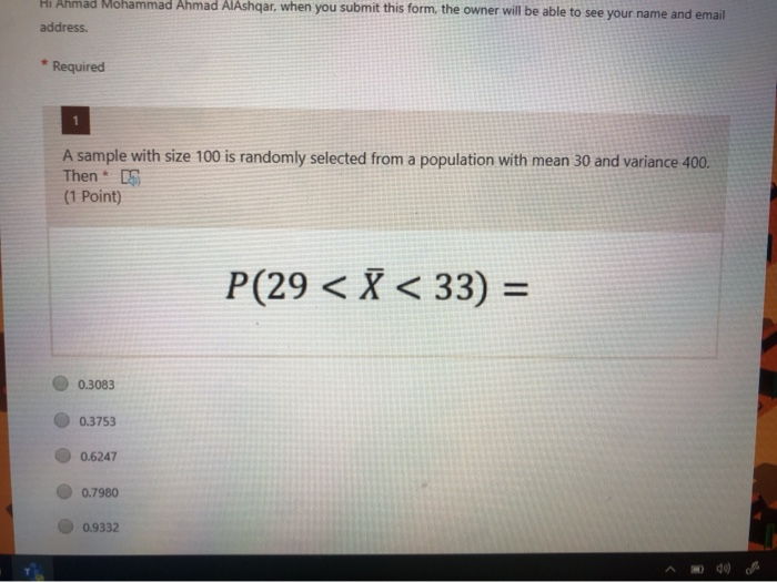 Solved Hi Ahmad Mohammad Ahmad AlAshqar, when you submit | Chegg.com