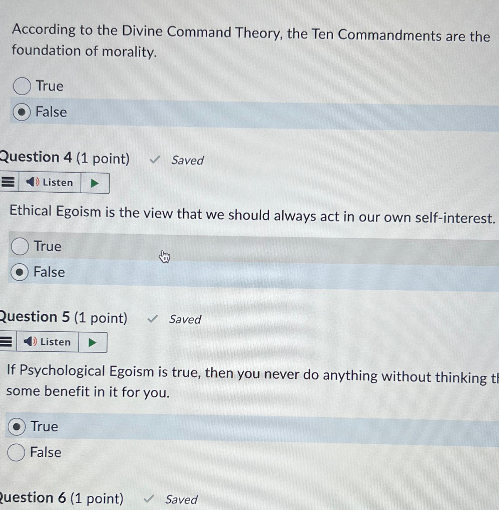 Solved According to the Divine Command Theory, the Ten | Chegg.com