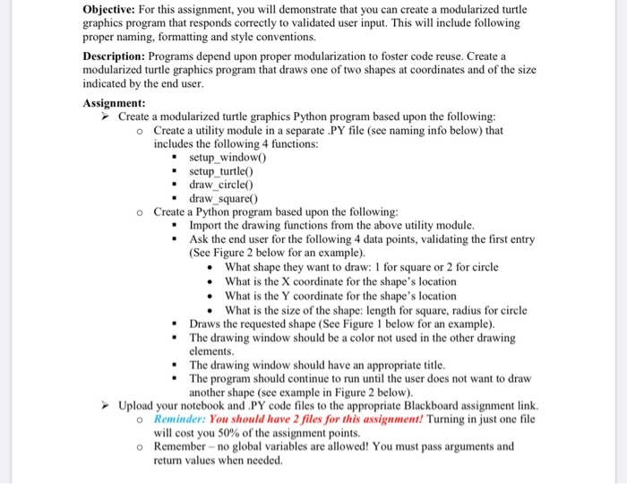 Solved Objective: For this assignment, you will demonstrate | Chegg.com