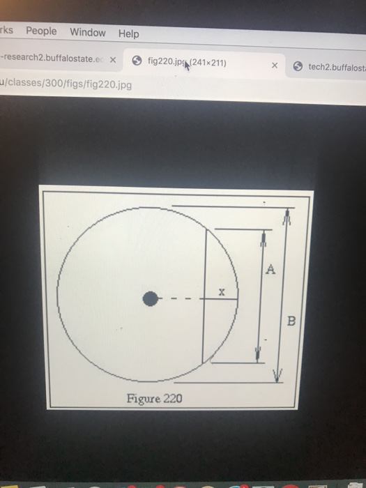 Solved 220) Calculator exercise. Find the distance x in Fig. | Chegg.com
