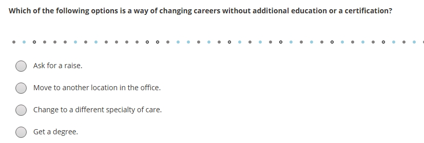 Solved Which of the following options is a way of changing | Chegg.com