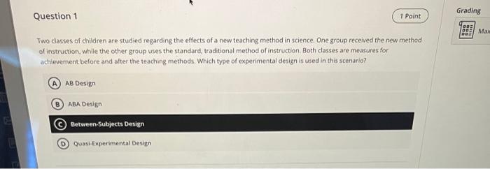 Solved Two classes of children are studied regarding the | Chegg.com