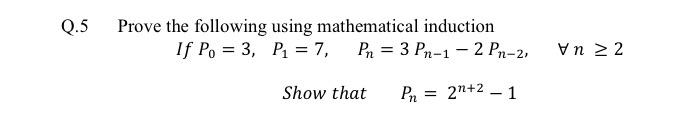 Solved Prove the following using mathematical induction If | Chegg.com