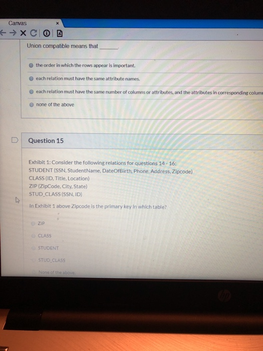 Solved was On a CHEN ER Diagram, the mark"" (hash mark) on | Chegg.com