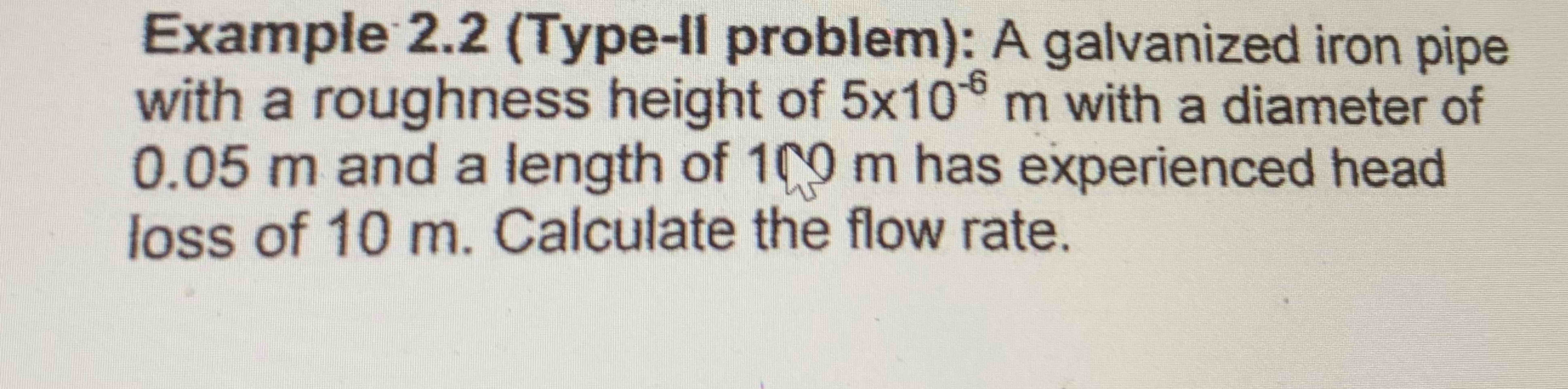 Solved Example 2.2 (Type-fl problem): A galvanized iron | Chegg.com