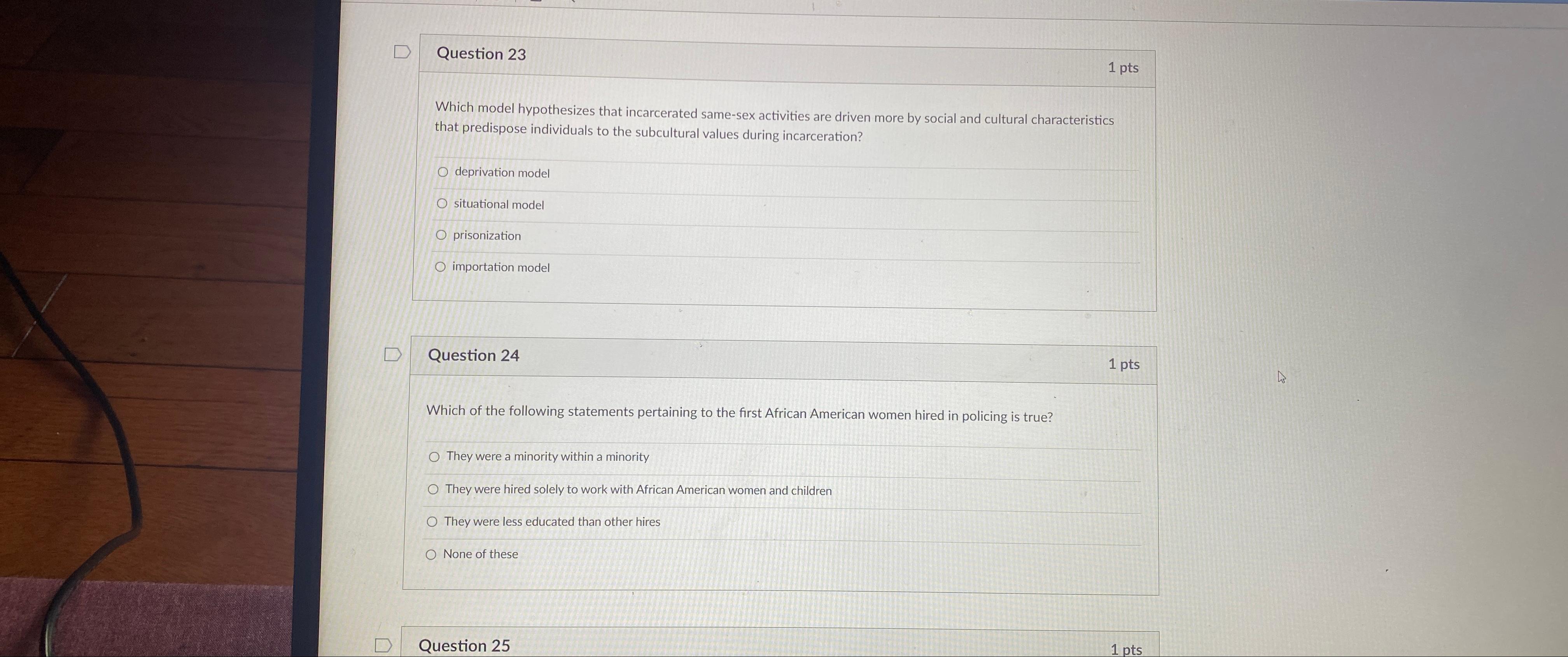 Solved Question 231 ﻿ptsWhich model hypothesizes that | Chegg.com