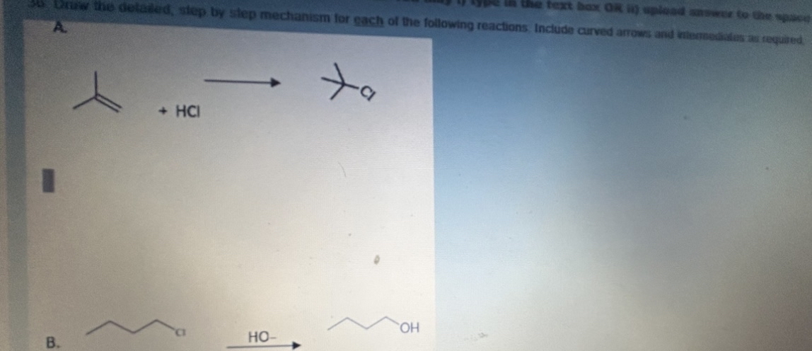 Solved A.Draw all the details, step-by-step mechanism for | Chegg.com
