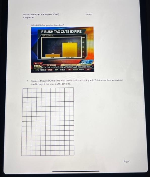 2. Recreate this graph, this time with the vertical | Chegg.com