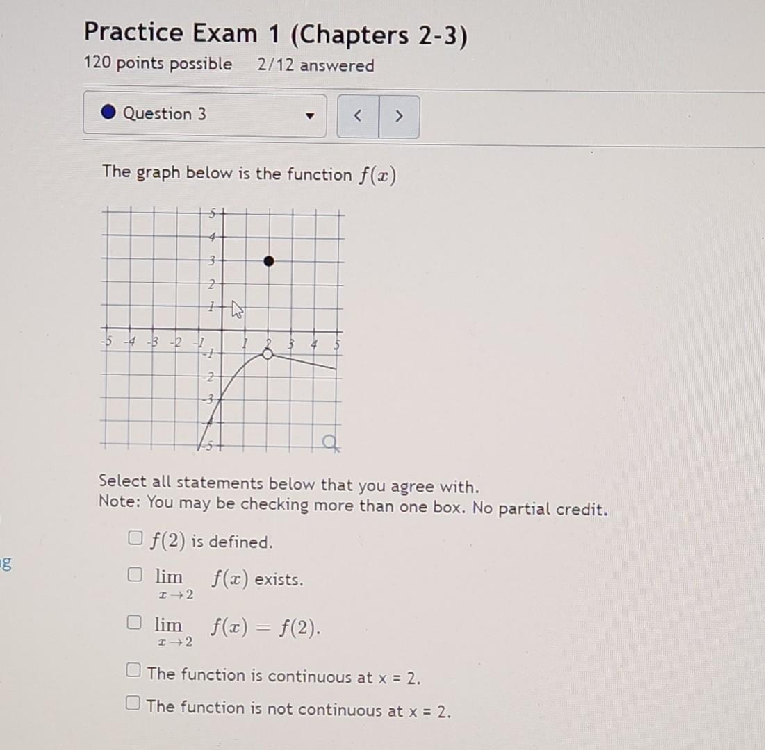 Solved Practice Exam 1 (Chapters 2-3) 120 points possible | Chegg.com