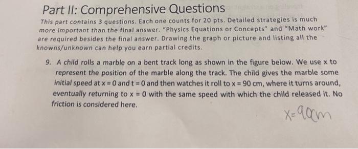 Solved Part II: Comprehensive Questions This part contains 3 | Chegg.com